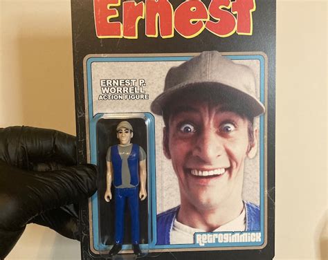 Authentic 1989 Pull String Talking Ernest Doll By Kenner Hey Vern Its