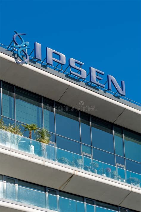 Sign And Logo On The Ipsen Headquarters Boulogne Billancourt France