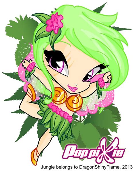 Winx Jungle Pixie By Dragonshinyflame On Deviantart