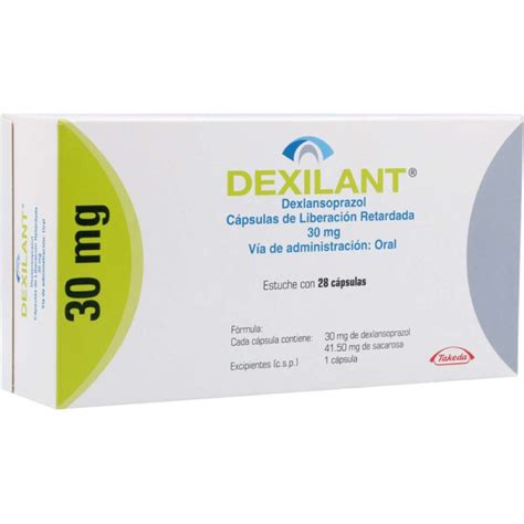 Dexilant Dexlansoprazol 30mg Cápsulas Antiacidez