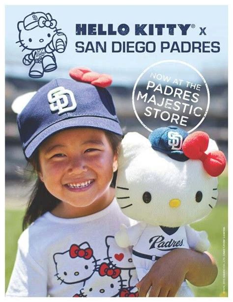 Sd Padres Hello Kitty Hello Kitty Hello Kitty Plush Hello Kitty