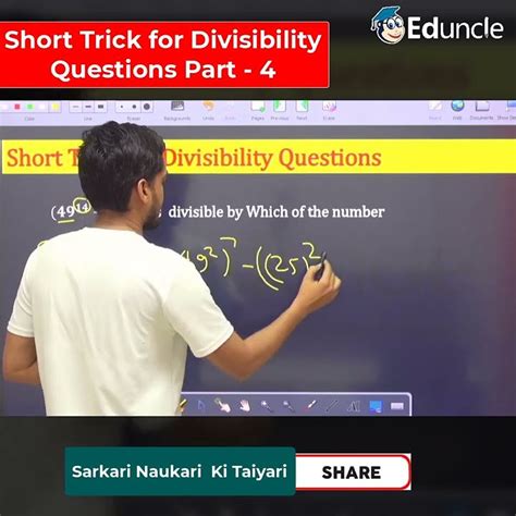 Short Trick For Divisibility Questions Part 4 Short Tips And Tricks