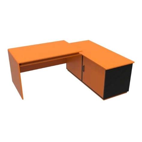 L Shape Office Desk Bim Modeling Services Provider