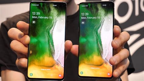 Samsung Galaxy S10 Vs S10 Plus Side By Side Comparison Youtube
