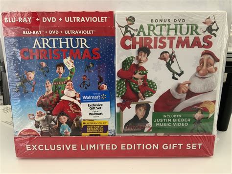 Arthur Kerst Blu Ray Arthur Christmas Blu Ray Dvd