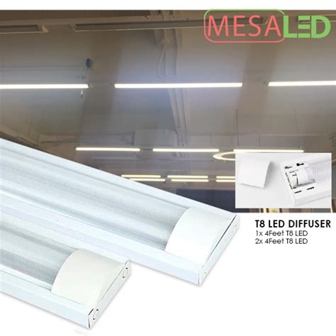 Led T8 Frosted Casing For T8 Led Single Double Input Tube T8 Casing