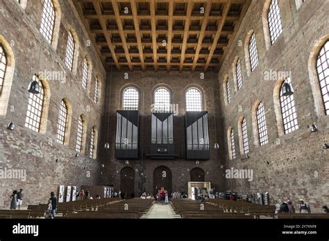 Interior View Constantine Basilica Unesco World Heritage Site Trier