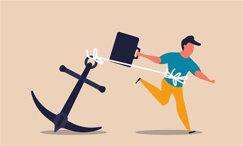 Burden Anchor And Held Career Prison Freedom Problem And Oppression