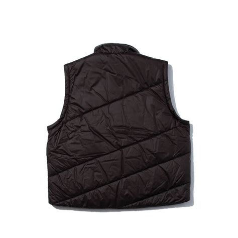 Theroom Fce Detachable Sleeve Padding Jacket Black