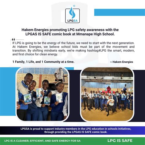 Lpg Associationrsa Lpg Members Are Taking Lpg Safety Education To