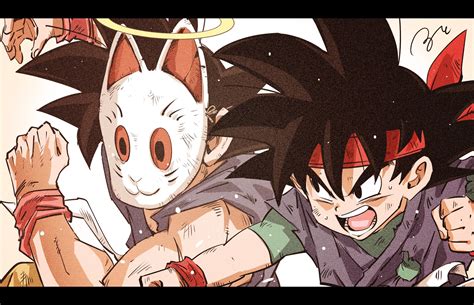 Son Goku And Son Goku Jr Dragon Ball And 1 More Drawn By Ruto830