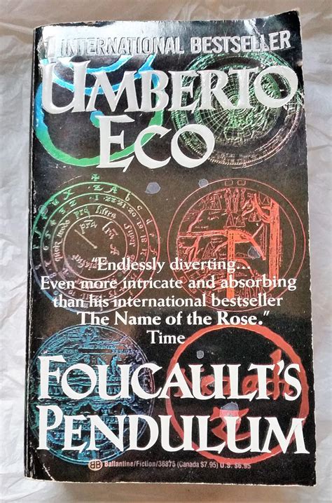 Foucaults Pendulum Eco Umberto 9780345418272 Books