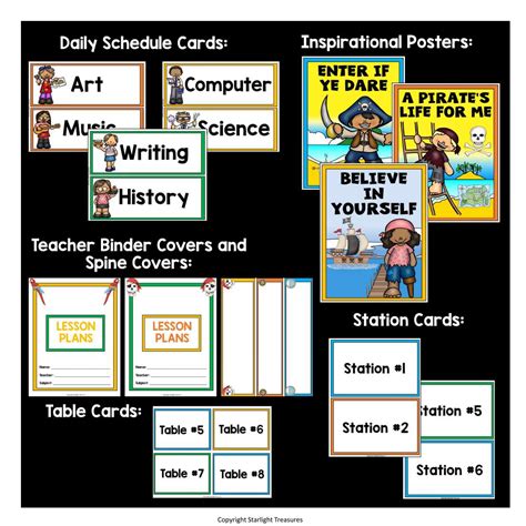Classroom Decor Pack Pirates Theme Made By Teachers