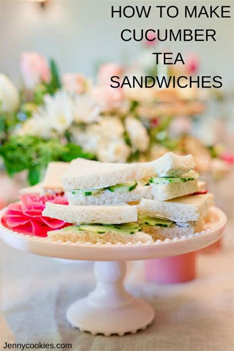 Cucumber And Dill Sandwiches Jenny Cookies Oppskrift