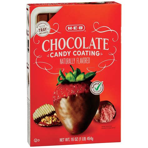 H E B Chocolate Candy Coating Fig App