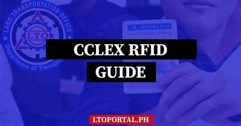 Cclex Rfid Installation Guide