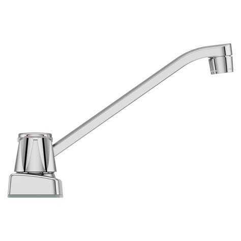 Pfister Pfirst Polished Chrome Double Handle Kitchen Faucet Deck Plate