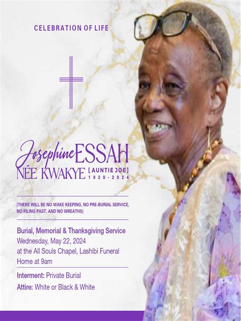 Josephine Essah R I P Ghana