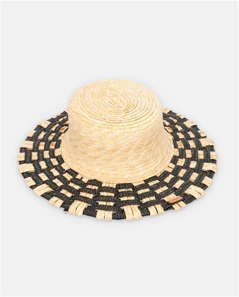 Cuchi Straw Hat Tris Tras Four Brims Zahati