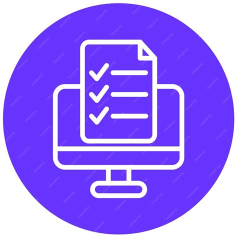 Premium Vector Vector Design Digital Assessment Icon Style