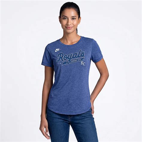 Nike Womens Royals Cooperstown Mlb T Shirt Academy