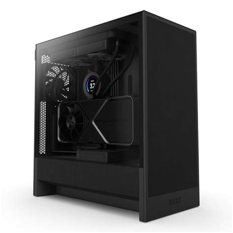 Nzxt H5 Flow 2024 Black Compact Mid Tower Airflow Case Giá Tốt 04