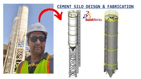 How To Use Solidworks To Design A Sheetmetal Industrial Cement Silo