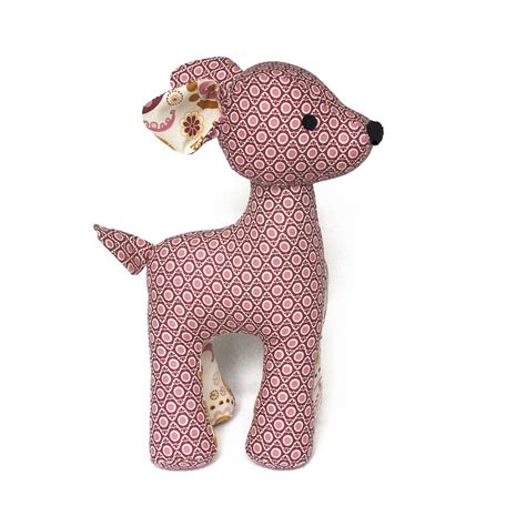 Toy Patterns By Diy Fluffies Deer Sewing Pattern