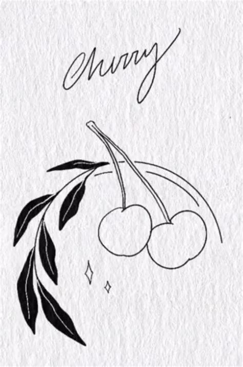 Harry Styles Cherry Tattoo