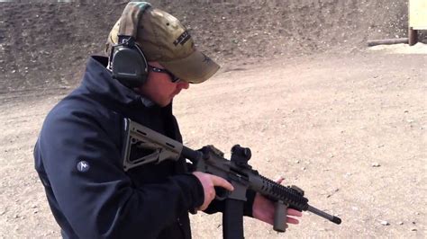 Army Sniper Shoots The Lf 15c 5 56mm Youtube