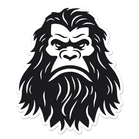 Bigfoot Squatch Sticker Phone Decal Water Bottle Stickers Car Decals