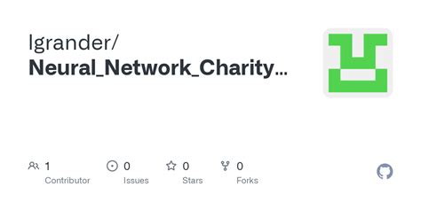 Github Lgranderneuralnetworkcharityanalysis
