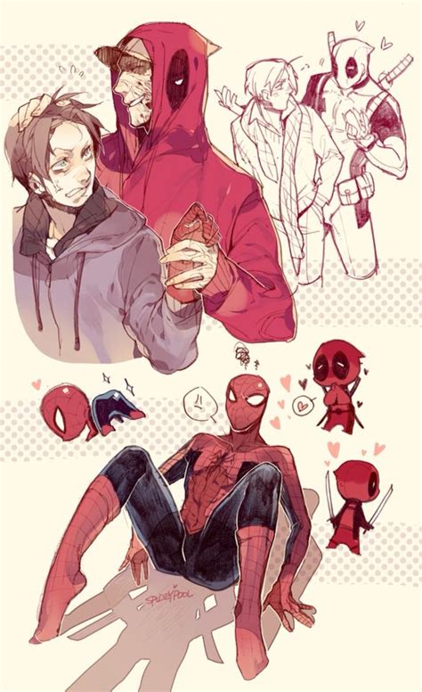 Spideypool Çizgi Roman Romanlar Komik
