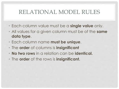 Learn Database Design With Mysql Chapter 5 Design Principles
