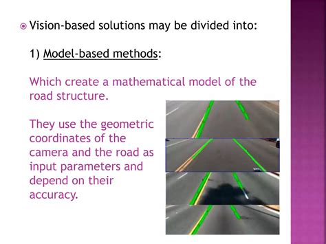 Lane Detection Sensors Pptx