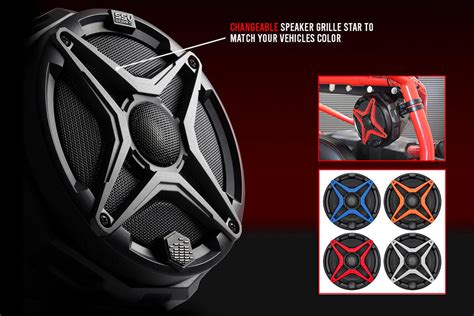 Ssv Works Polaris Ranger Xp1000 Ssv Audio Syste S0069449