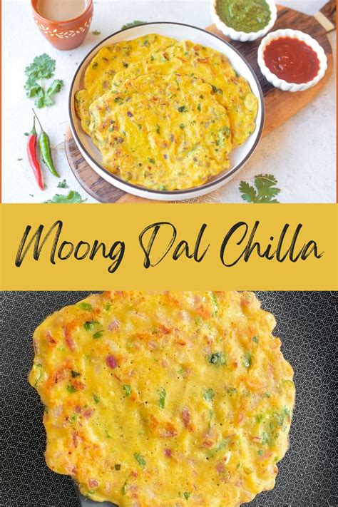 Moong Dal Chilla Savory Lentil Pancakes Piping Pot Curry