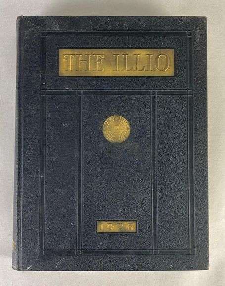 1926 University Of Illinois The Illio Yearbook Matthew Bullock