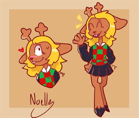Noelle Deltarune Fanart By Squoopie On Deviantart