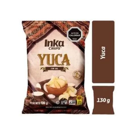 Yuca Frita Inka Chips 130 G Vegetalesyfrutascl