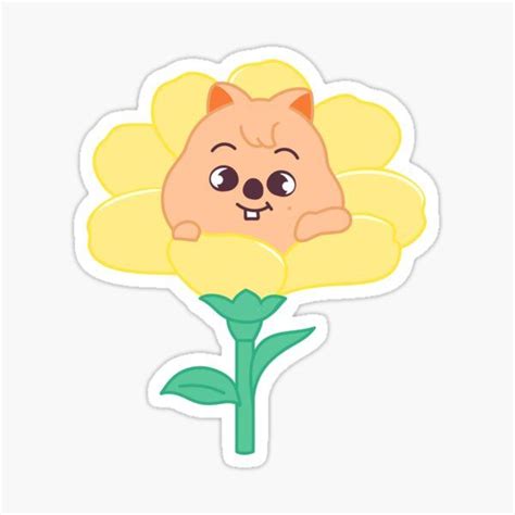 Best 13 “skzoo Bbokari Flower” Sticker For Sale By 0627june Artofit