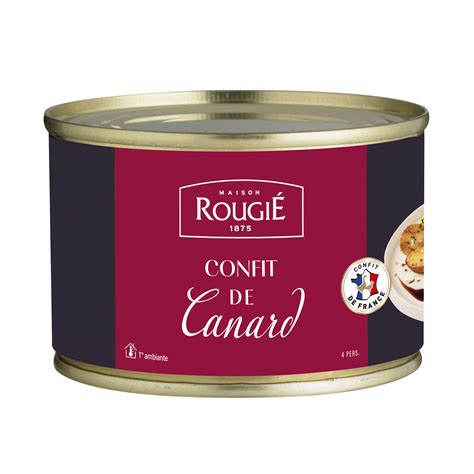 Confit De Pato En Grasa De Pato 4 Muslos Rougié