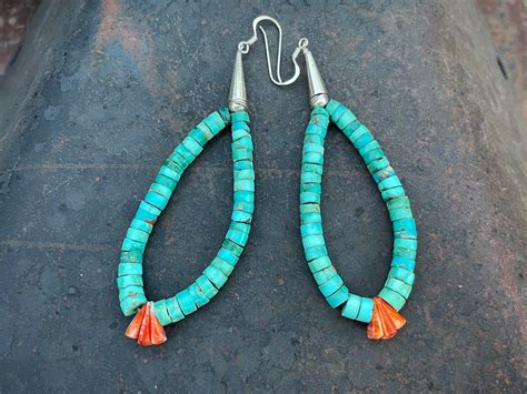 Santo Domingo Ray Lovato Natural Turquoise Heishi Spiny Oyster Jacla