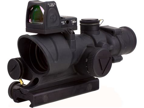 Trijicon Acog Rifle Scope 4x 32mm Led Illuminated Red Crosshair 223