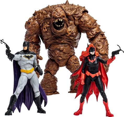 Mcfarlane Gold Label Collection Clayface Batman And Batwoman Action