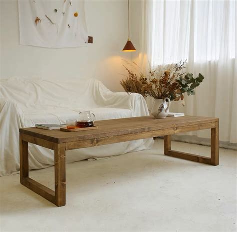 Alo Rustic Solid Wood Coffee Table Furniture And Home Living Furniture Tables And Sets On Carousell