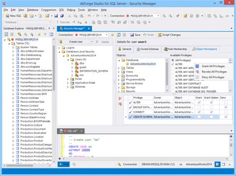 DbForge Studio For SQL Server Database Management Software