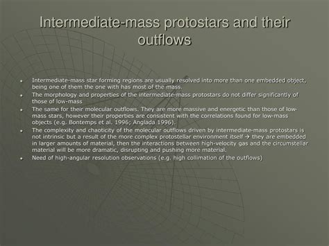 Ppt Intermediate Mass Star Forming Regions Are They So Complex