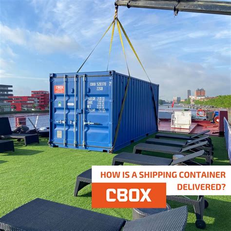 How A Shipping Container Gets Delivered At Cbox Cbox Containers Australia Posted On The Topic
