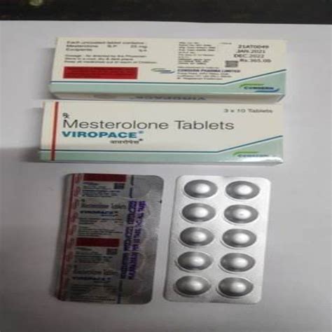 Mesterolone Tablets Viropace At Rs 390strip In Nagpur Id 23175399388